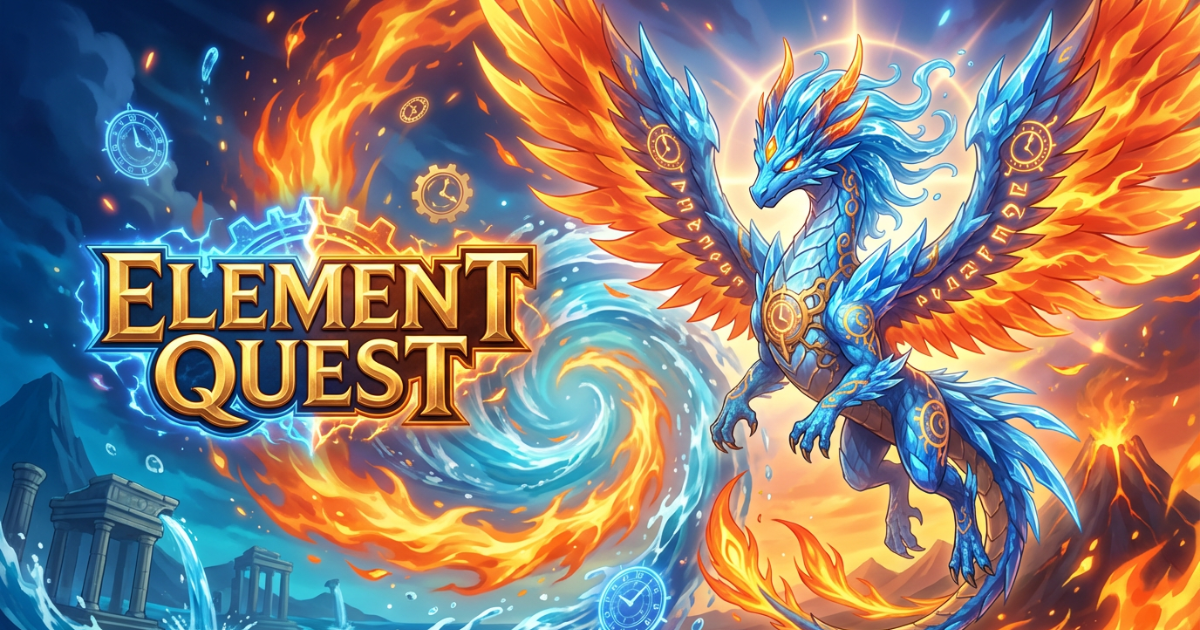 Element Quest - 元素冒險 | 首款AI驅動免下載幻獸養成遊戲